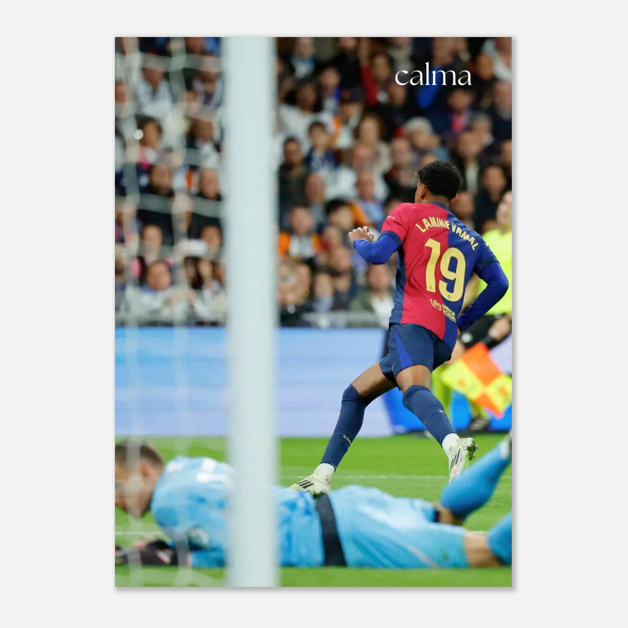 Lamine Yamal Calma Poster – Gol Al Real Madrid | Barcelona Vs Real ...