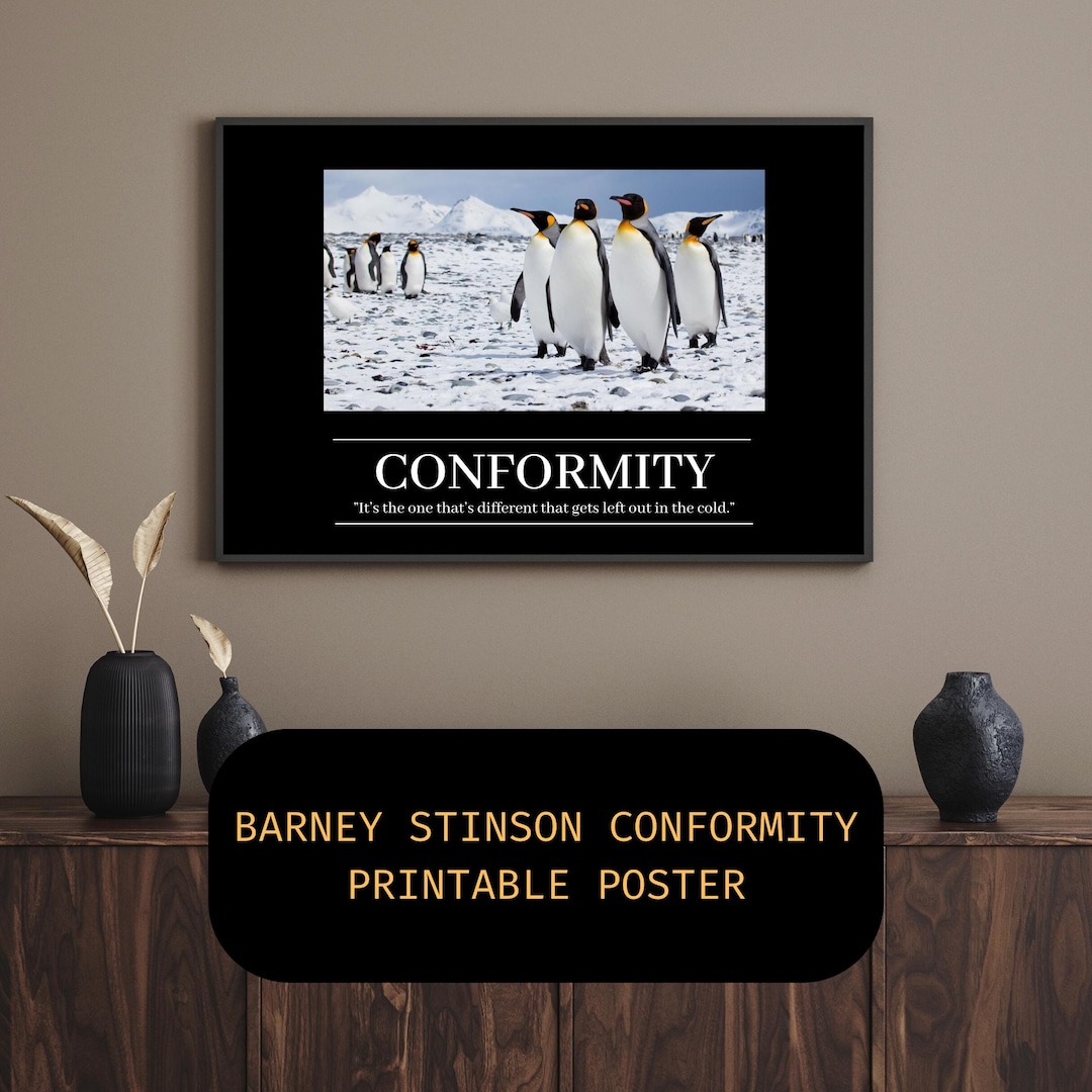 How I Met Your Mother Poster – Funny Motivational Wall Art | Barney ...