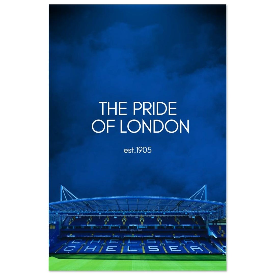 Chelsea "pride of London" Poster - Etsy
