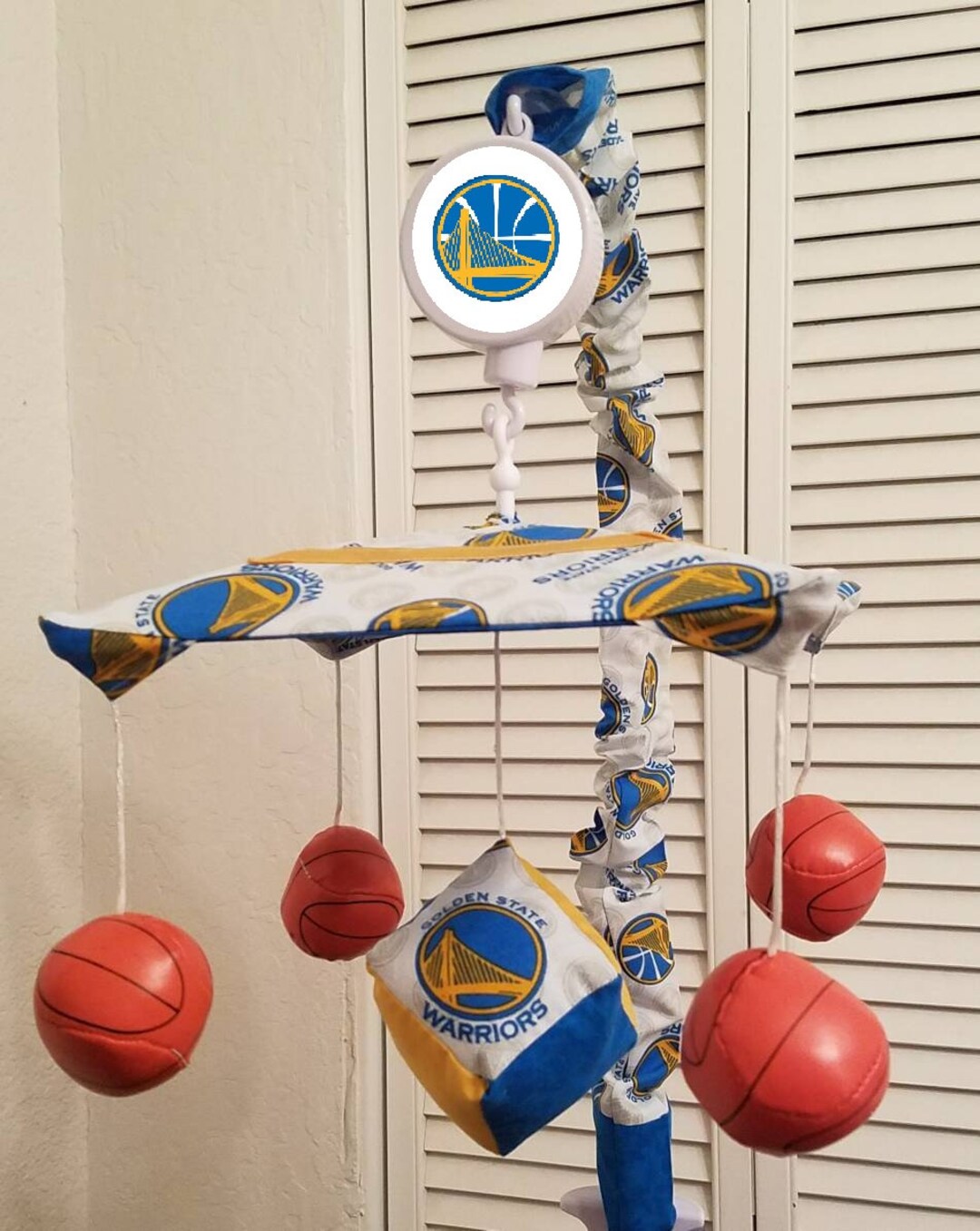 GO TEAM Slam Dunk Custom Basketball Sports Crib Mobile - Etsy