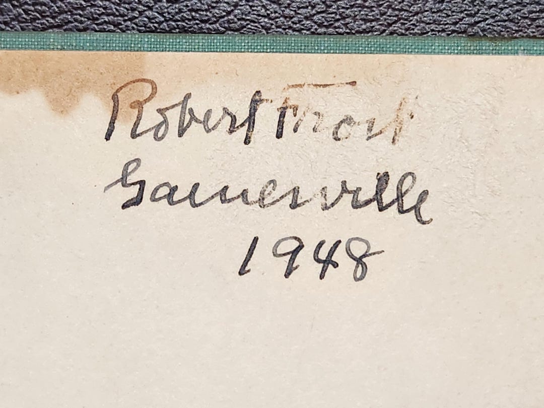 Signed by ROBERT FROST ~ Steeple Frost 1957 Hcdj First Edition 1st ...