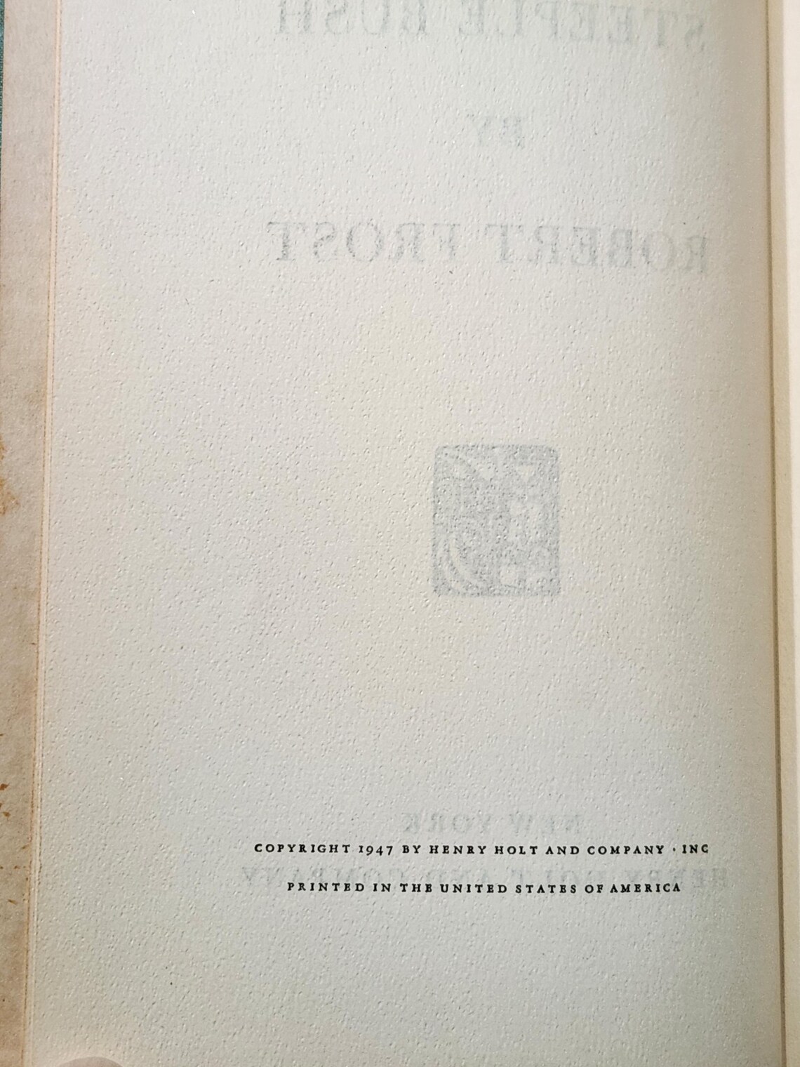 Signed by ROBERT FROST ~ Steeple Frost 1957 Hcdj First Edition 1st ...