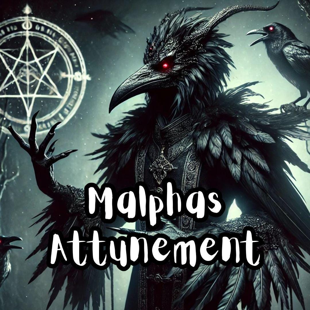 Malphas Attunement, Malphas Initiation, Attune to Malphas - Etsy