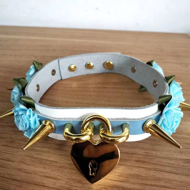 Spiked Choker - Etsy