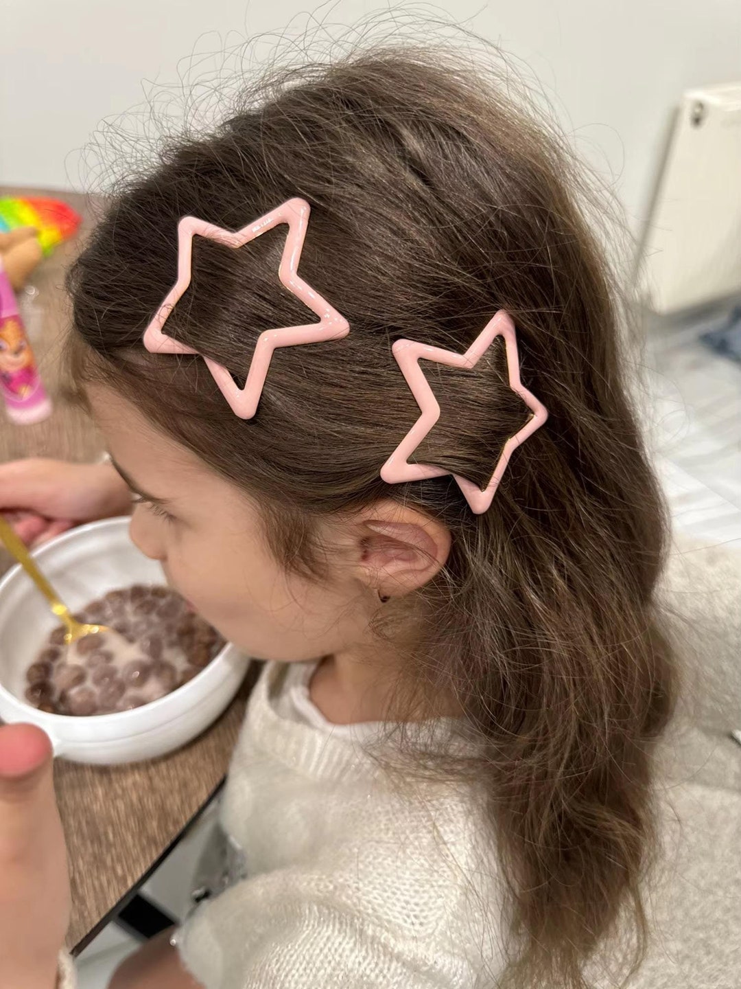 5 Piece Hair Star Clips, Large Star Hair Clips, Star Hair Barrettes ...