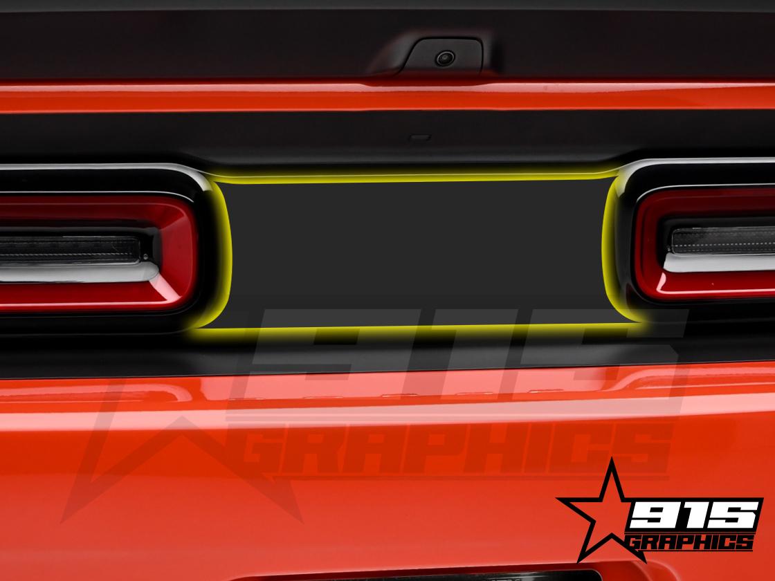 Fire Bee Taillight Divider Vinyl Decal Graphic Fits Dodge Challenger - Etsy