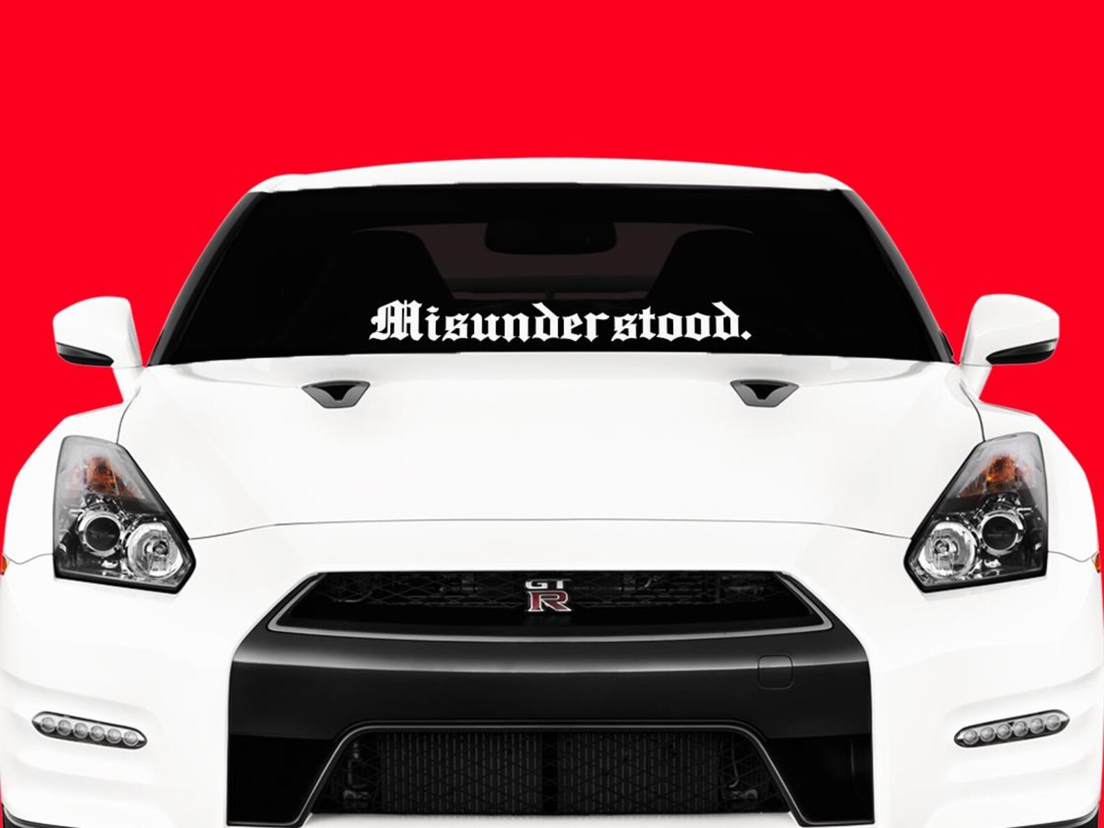 Misunderstood Car Windshield Vinyl Decal Banner Graphic - Etsy