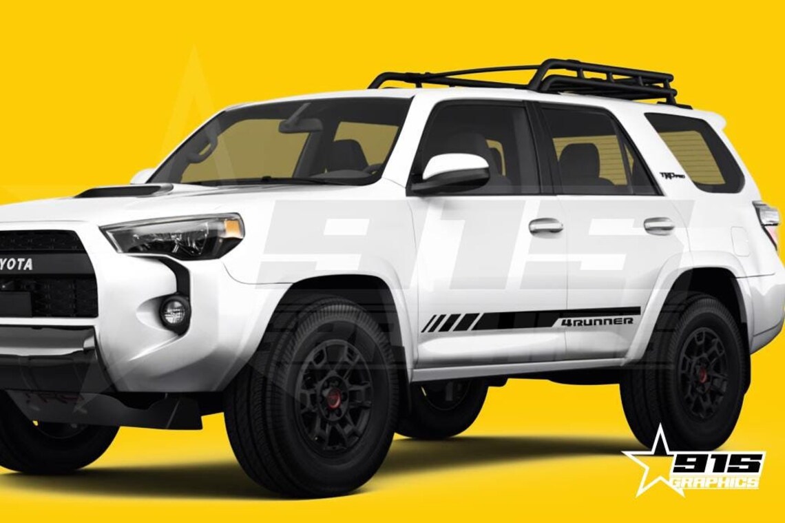 Gradient Rocker Panel Vinyl Graphic Stripes Decal Fits Toyota 4runner ...