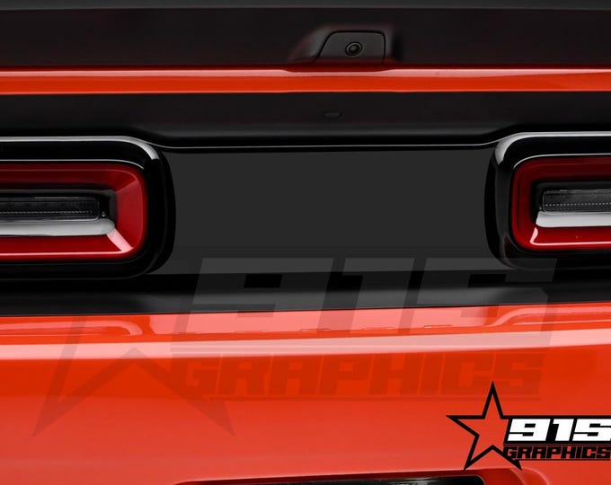 Blank / Debadged Dodge Challenger Tail Light Divider Decal Challenger ...