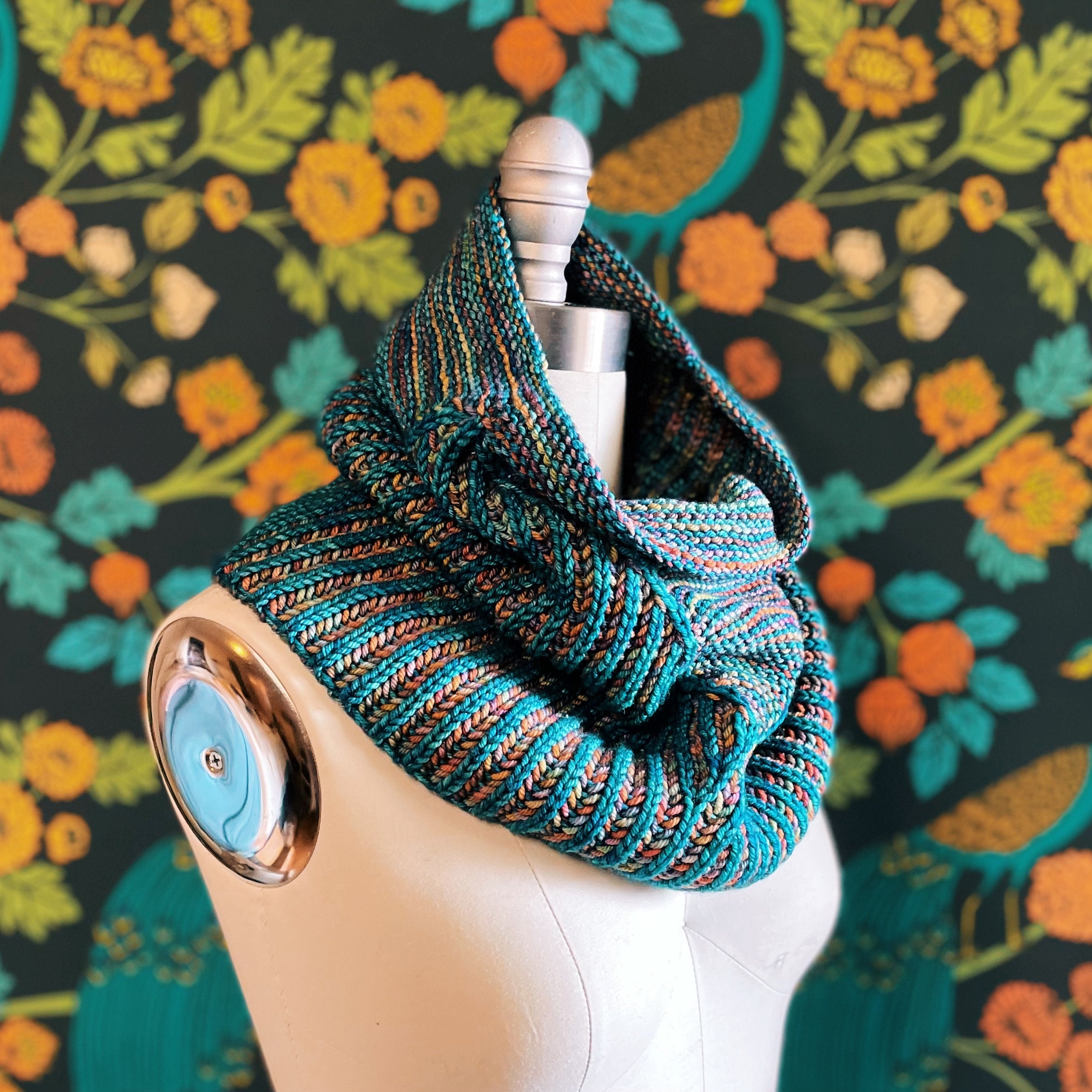 Knitting Pattern PDF X Brioche Pointe Cowl X Cozy X Stylish Neck Warmer ...