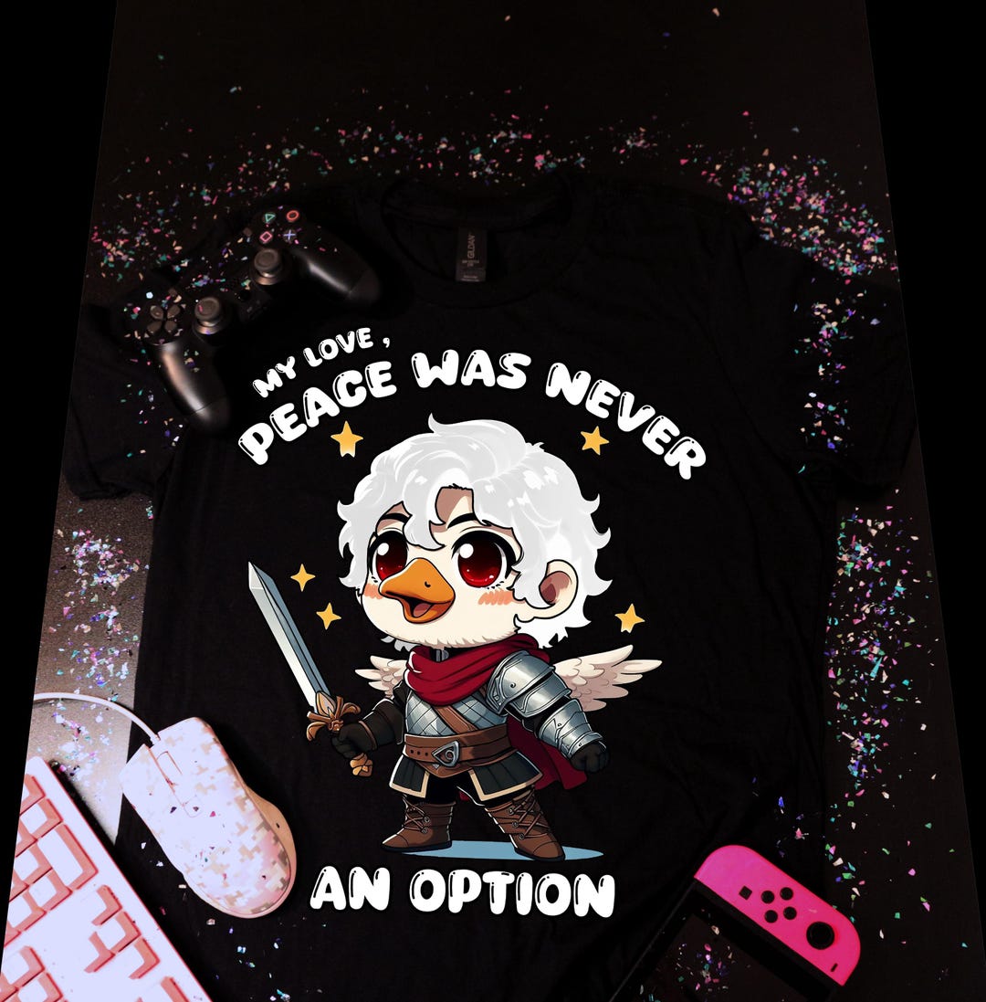 Cute Kawaii Goosetarion D&D Vampire Chibi Womans T-shirt Gamer Girl E ...