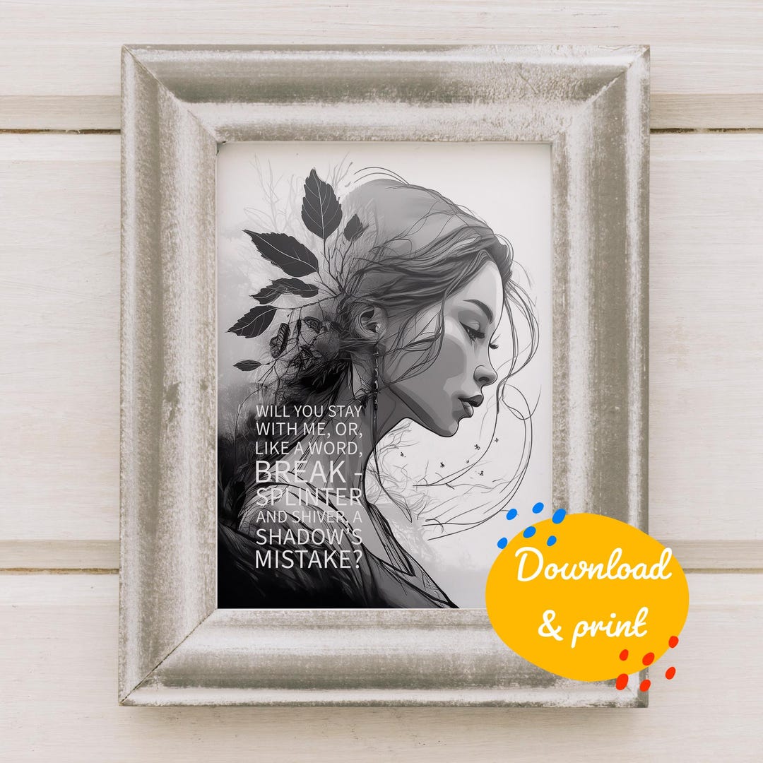 Hauntingly Beautiful Poem-inspired Illustrations | Digital Art Fall ...
