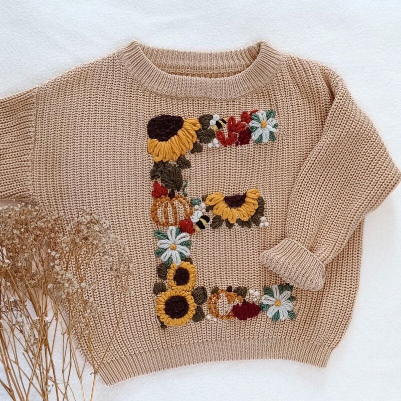 Knitted Baby Jumper - Etsy
