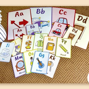 ABC Flashcards | Alphabet Things Around the House Flashcards | A-Z ...