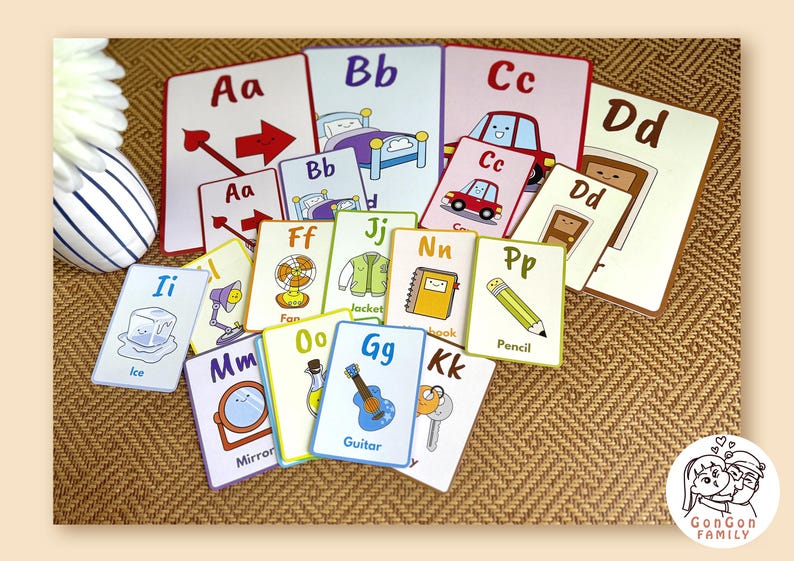 ABC Flashcards | Alphabet Things Around the House Flashcards | A-Z ...