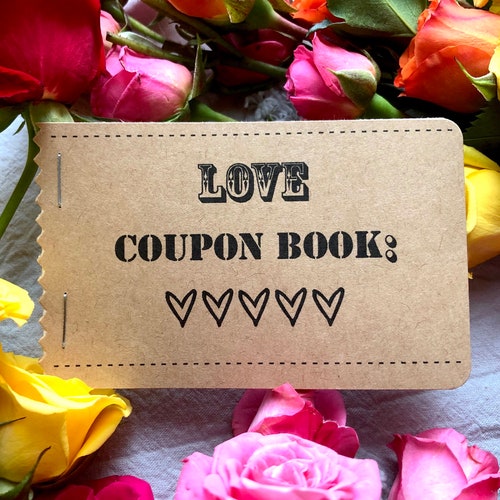 Printable Love Coupons Love Coupon Book Printable Coupon - Etsy