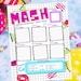 MASH, Game, 90s, 80s, Teen, Instant Download, 1 Pdf, Printable, A4 - Etsy