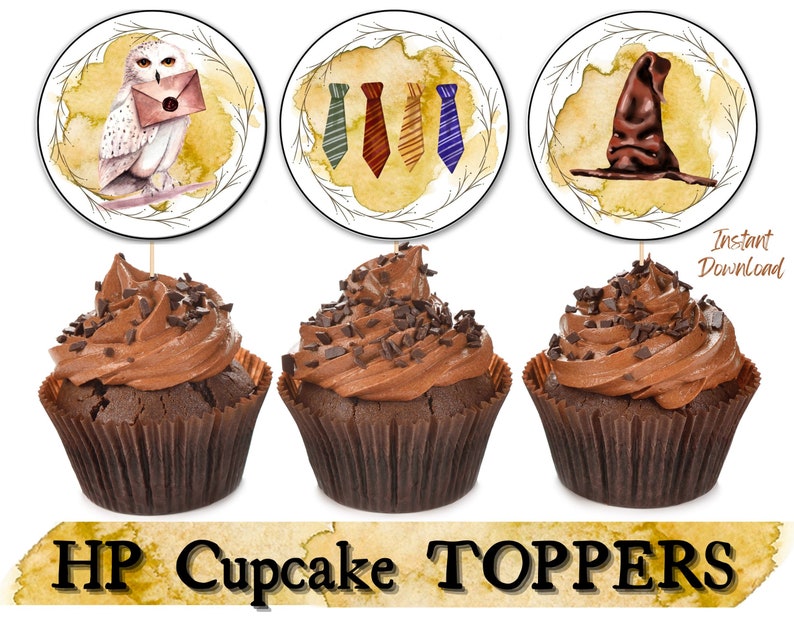 HP TOPPERS, Birthday, Instant Download, Printable, Diy, Pdf - Etsy