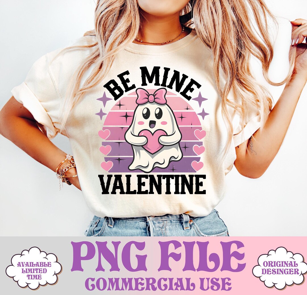 Valentines Day Ghost Png, Be My Boo Png, Pink Valentines Hearts Png ...