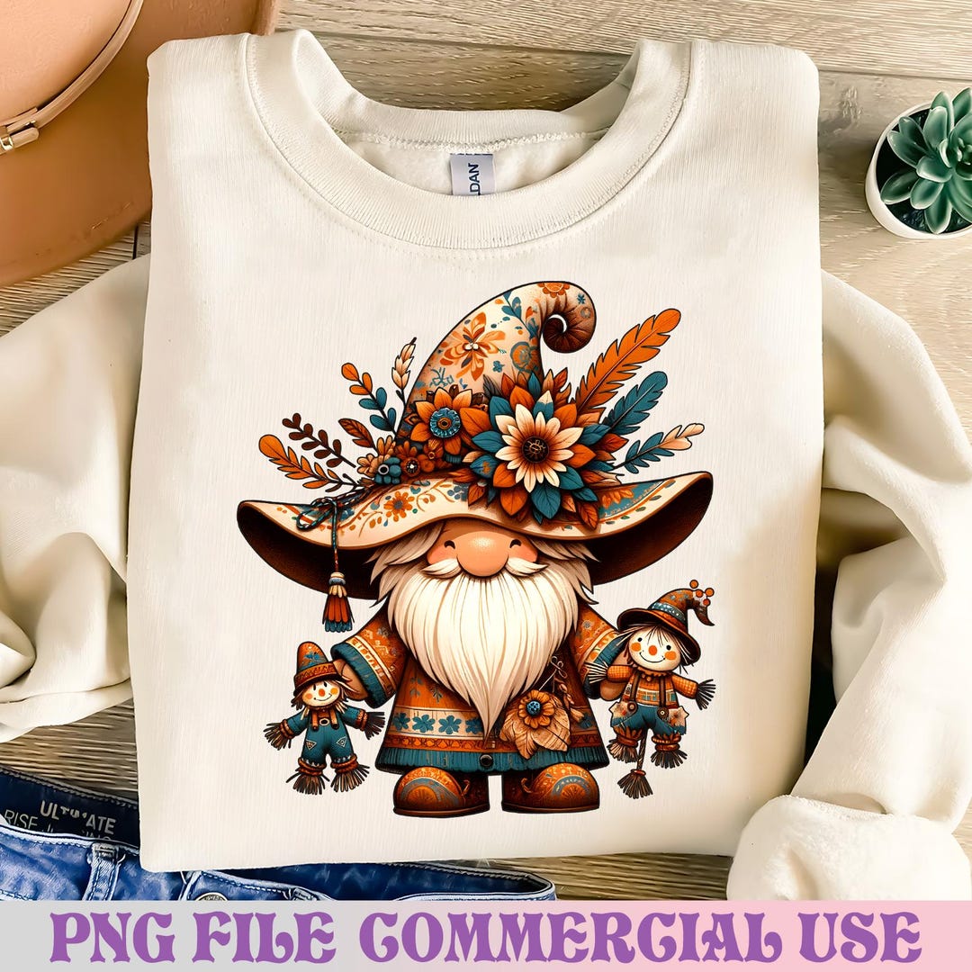 Thankful Gnomes Png Sublimation Design, Pumpkin Png, Fall Png, Autumn ...