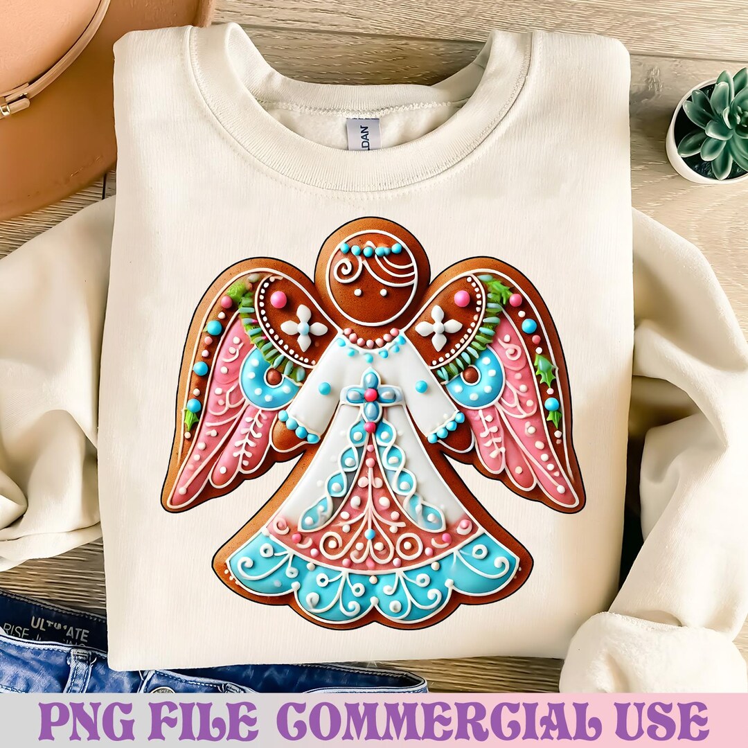Cookie Angel Png, Coquette Christmas Gingerbread Man Png,jesus Png ...