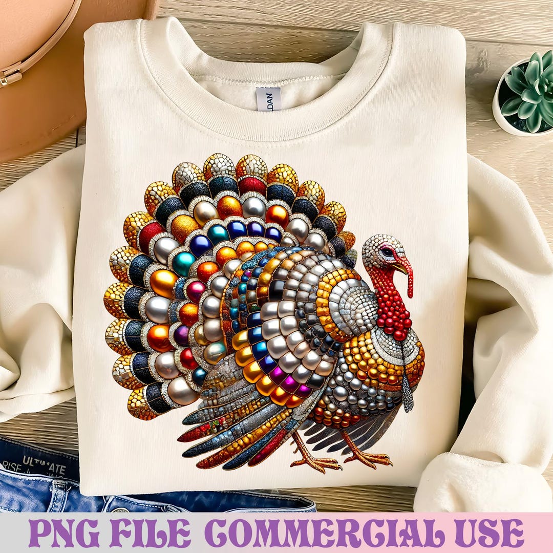 Thanksgiving Turkey Png Fall Png Disco Png Retro Thanksgiving Png ...