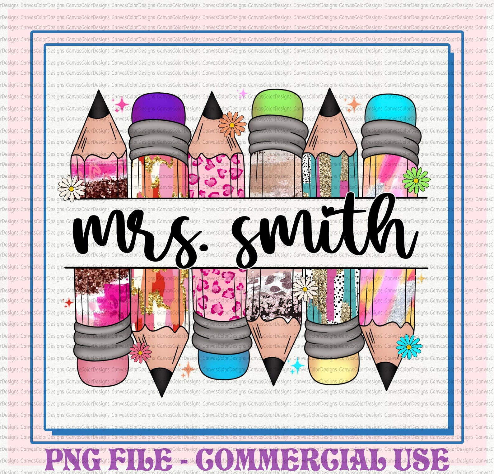 Custom Name Pencil Png,sublimation Design Download Png, Personalized ...