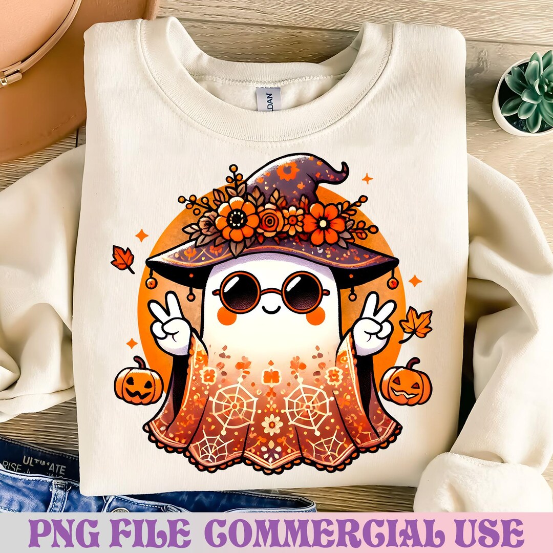 Halloween Peace Ghost Png, Halloween Png,spooky Ghost, Autumn ...
