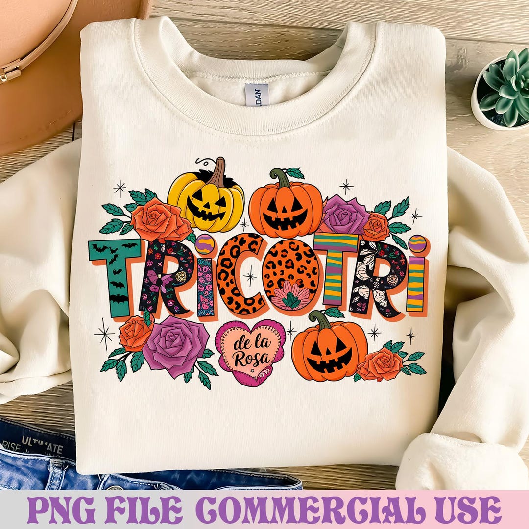 Tricotri With Pumpkins Png Sublimation Design Download,western Png ...