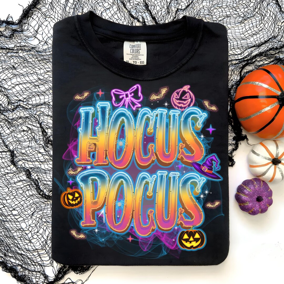 Hocus Pocus Png, Halloween Shirt Png, Retro Halloween Png, Funny ...