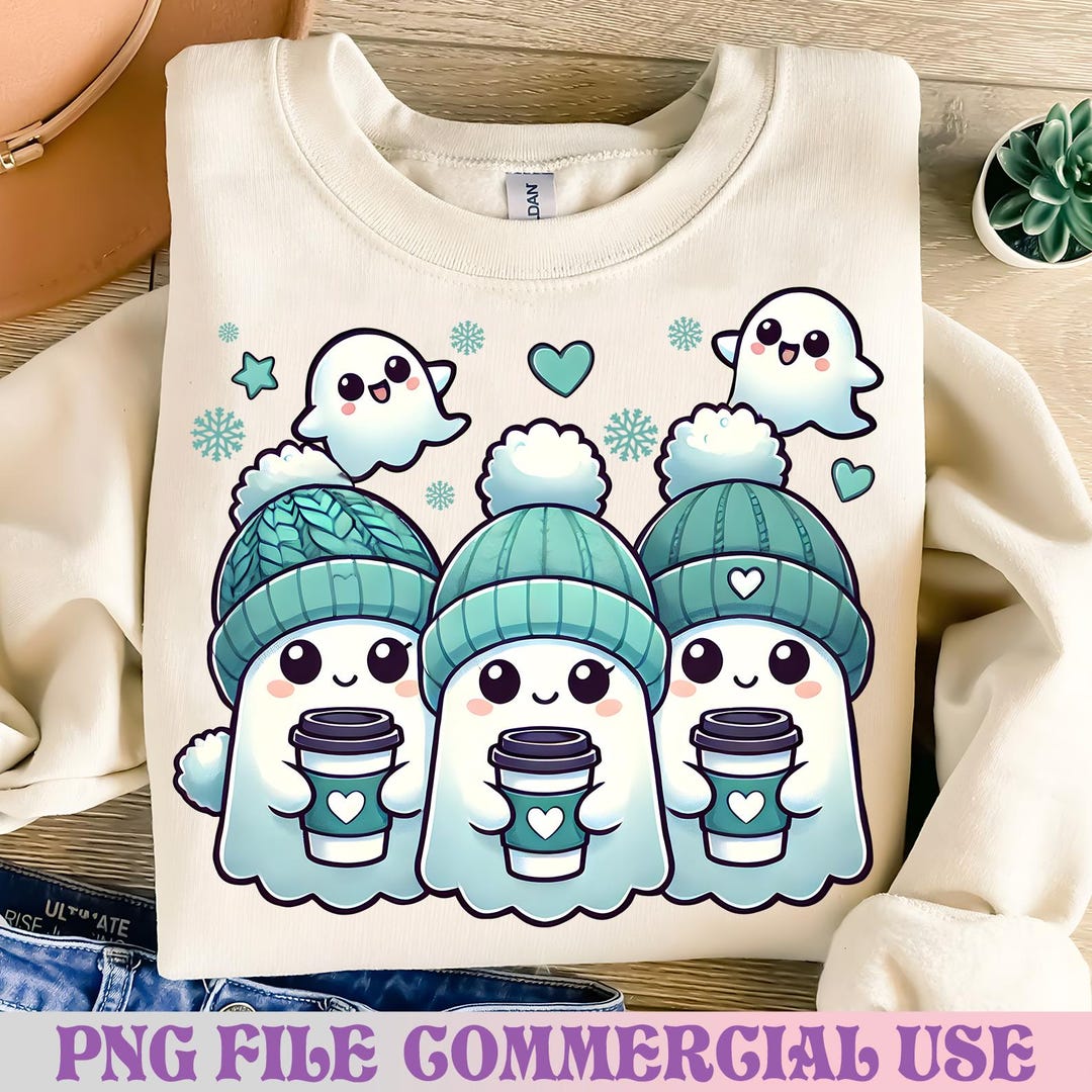 Blue Ghost Png, Cute Ghost Png,blue Halloween Design,ghost Png ...