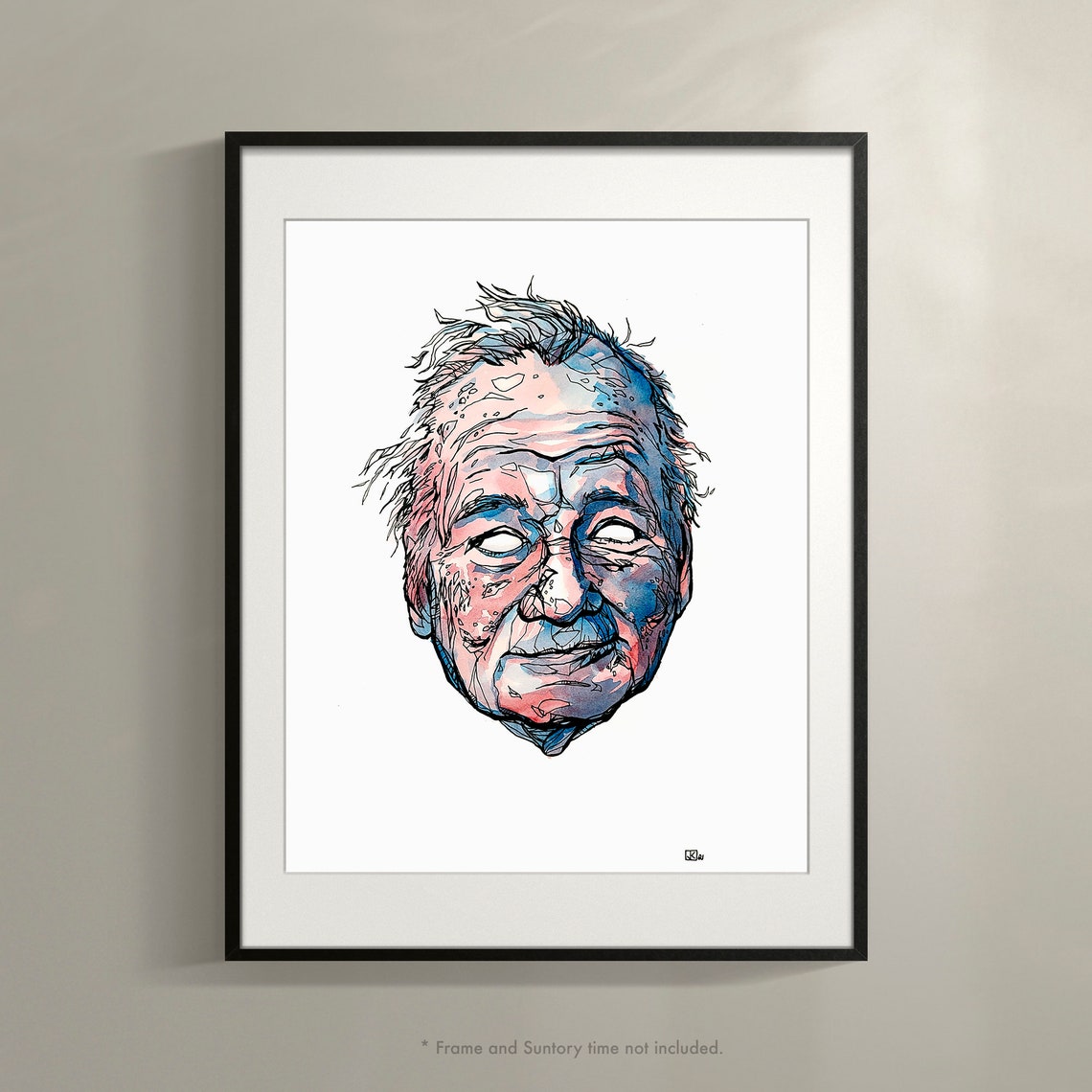Bill Murray Print - 11x14, or 8x10 - Etsy