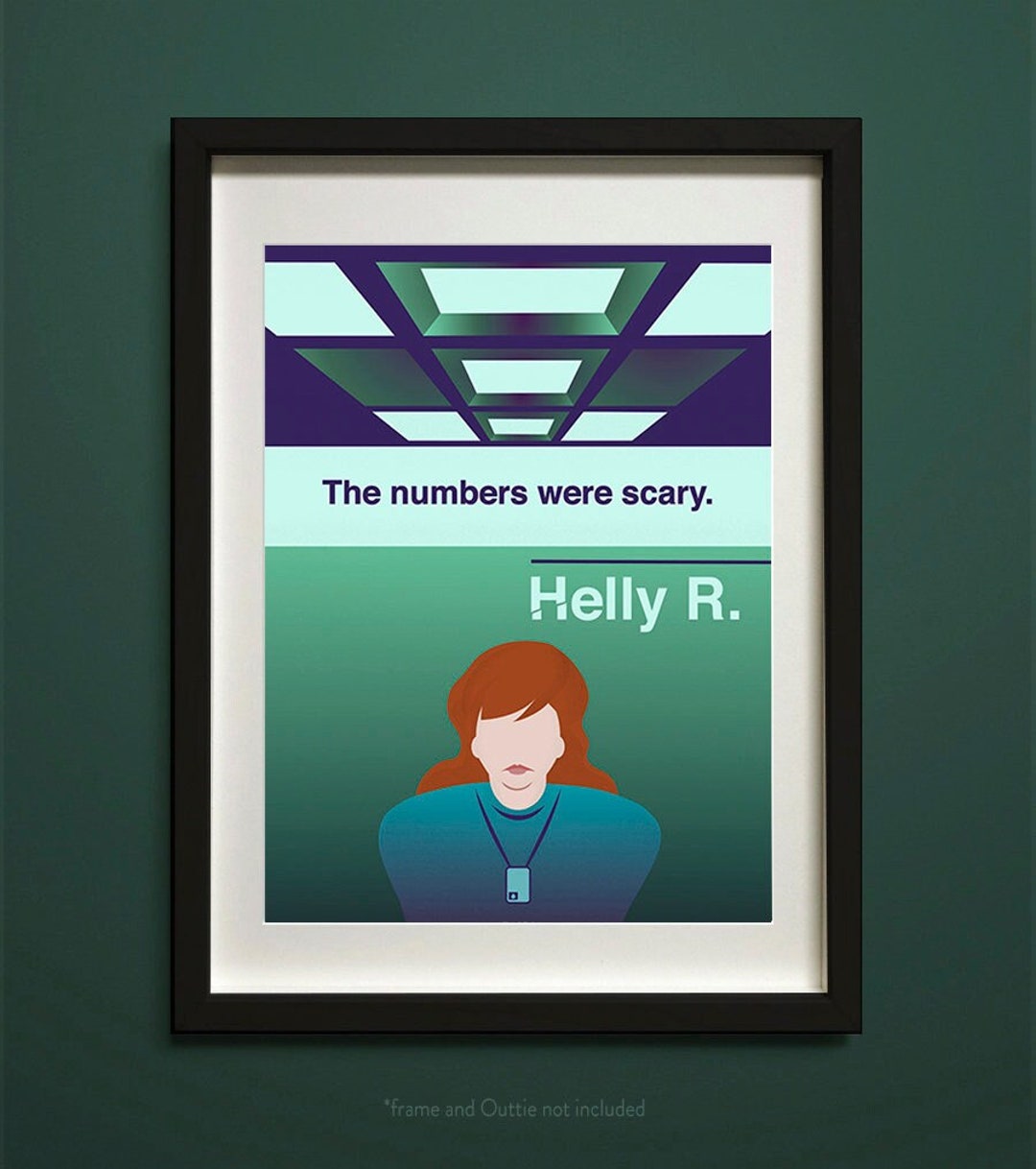 Severance Poster the Numbers Were Scary Quote From Severance by Helly ...