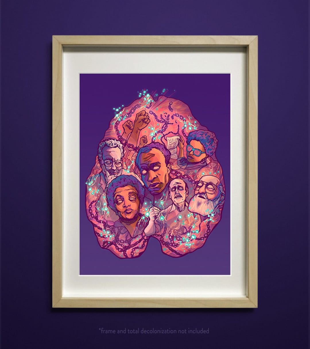 Liberation Philosophy Liberation Critical Theory Print With: Frantz ...