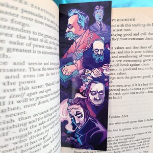 Philosophy Bookmark Double-sided Bookmark Ft. Nietzsche, Camus ...