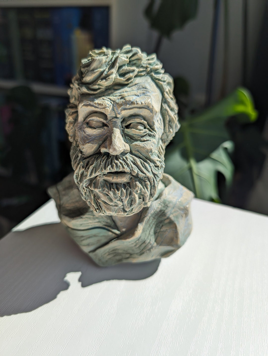 Aristotle Statue — Handmade Ceramic Statue of Greek Philosopher ...