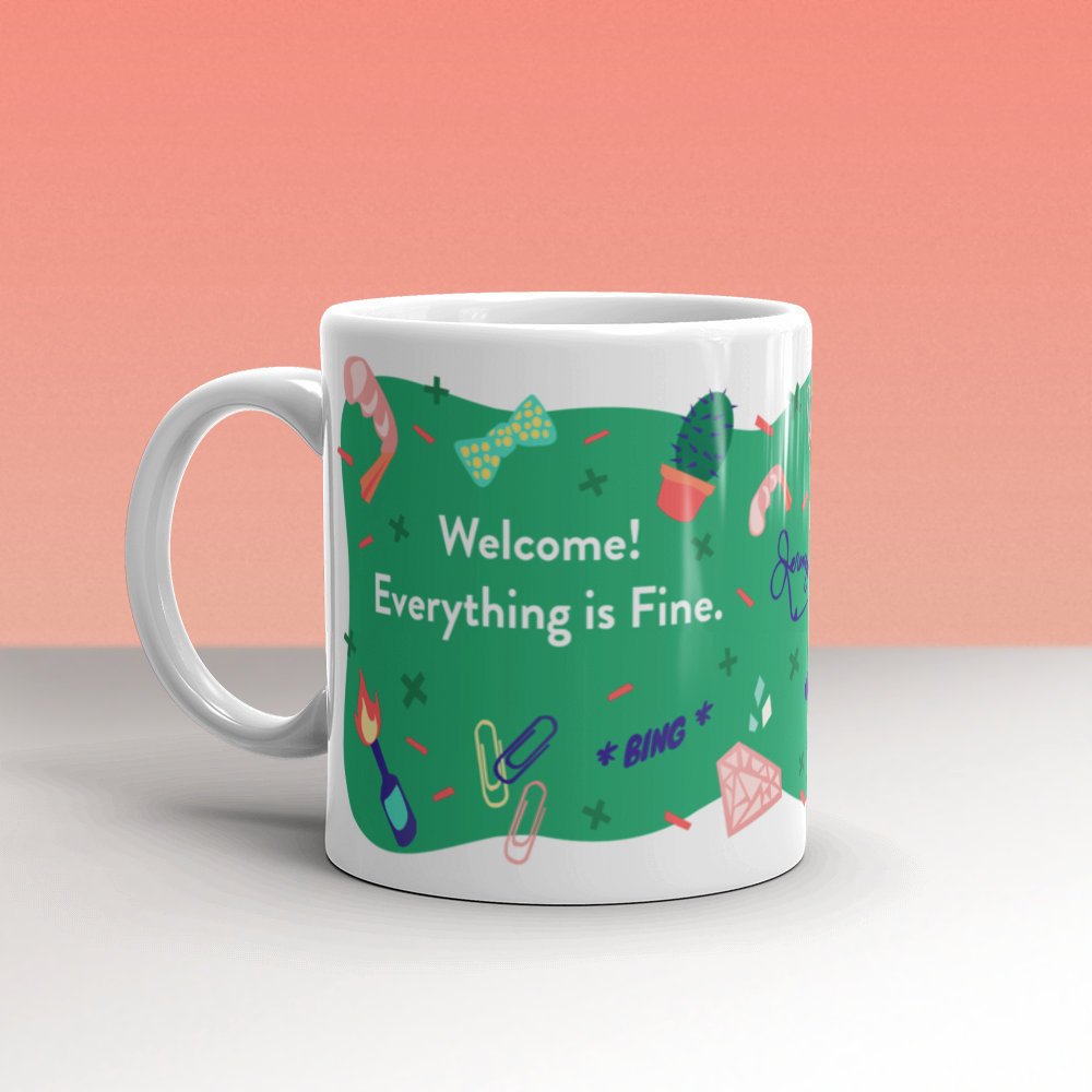 The Good Place Mug welcome Everything is - Etsy