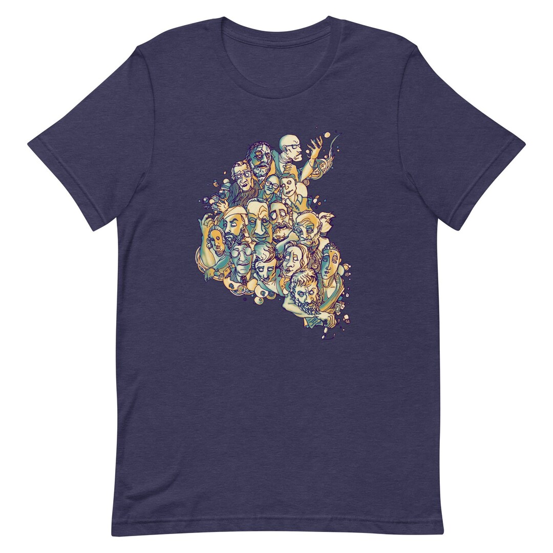 15 More Philosophers — Shirt With: Plato, Locke, Hume, Dewey ...