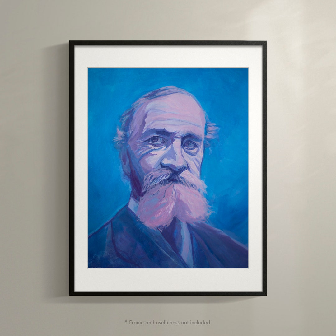 William James Print — [§] William James Print From Original Painted ...