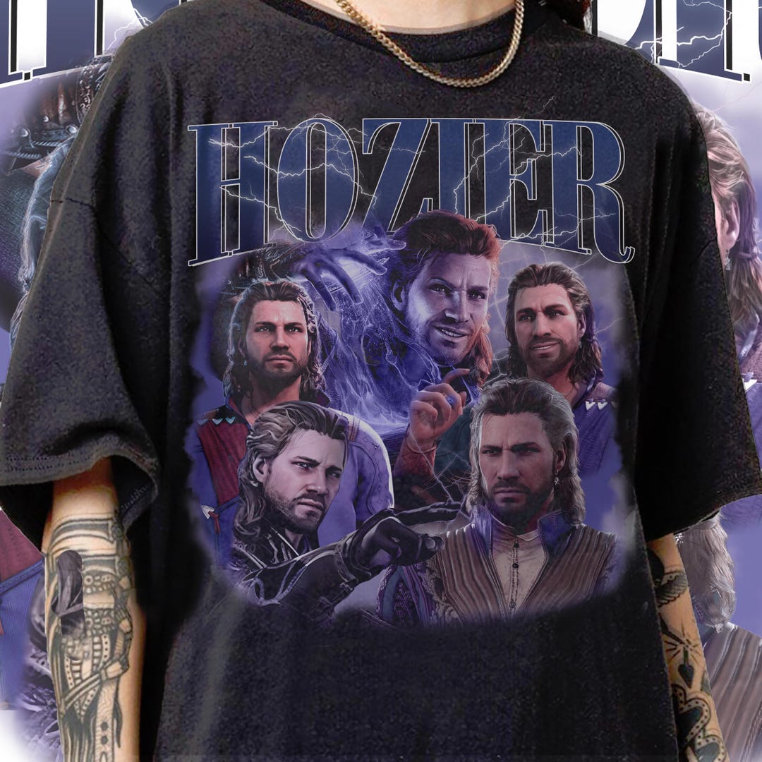 Hozier Gale BG3 T-shirt Design PNG, Gale Baldurs Gate 3 T-shirt, Hozier ...