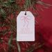 Pink Gift Tags, Pink Christmas, Printable Pink Tags, Christmas Gift ...