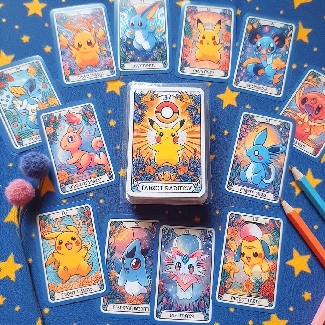 Ultimate Pokémon Tarot Reading – Full Deck Spread With Every Card as a ...