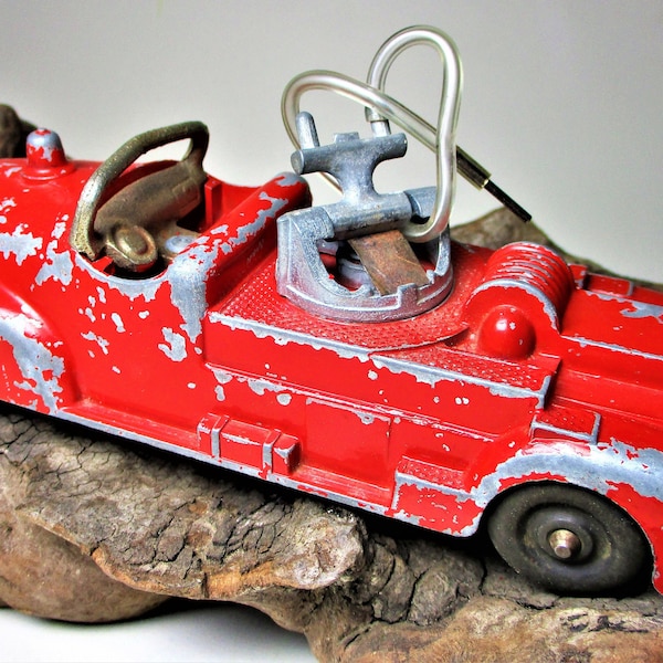 Metal Fire Truck Model - Etsy