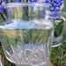 Unique Glass Federal Star Crystal Juice Pitcher Square Water Milk ...
