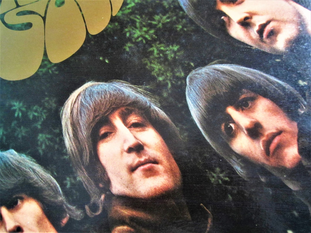 The BEATLES Rubber Soul Hardcover LP Record Album Apple Capitol America ...