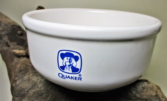 Quaker Cereal Bowls