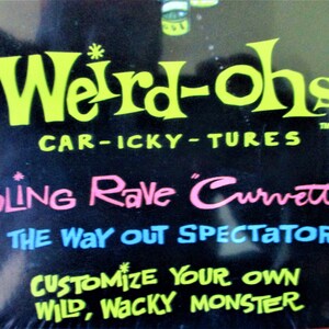Vintage Model Weird Ohs Collection Sling Rave Curvette Car Spectator ...