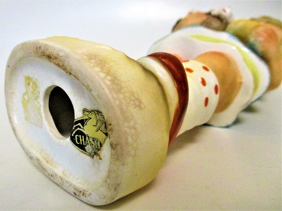 Hummel Like Character Adorable Girl Porcelain Figurine Puppy - Etsy