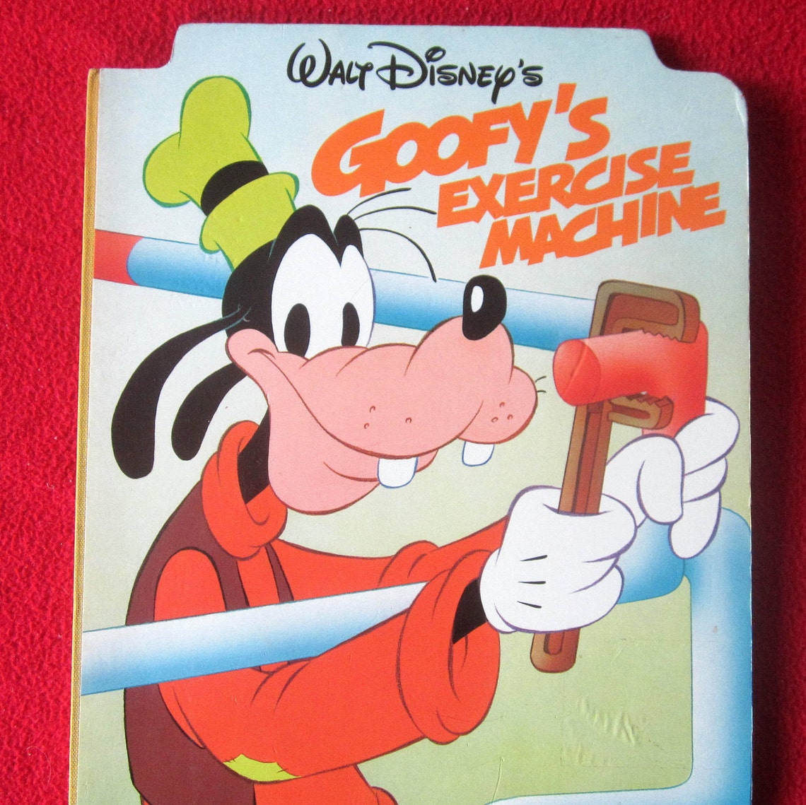 Disney Goofy Mickey Mouse Book Vintage Exercise Machine Donald Duck ...