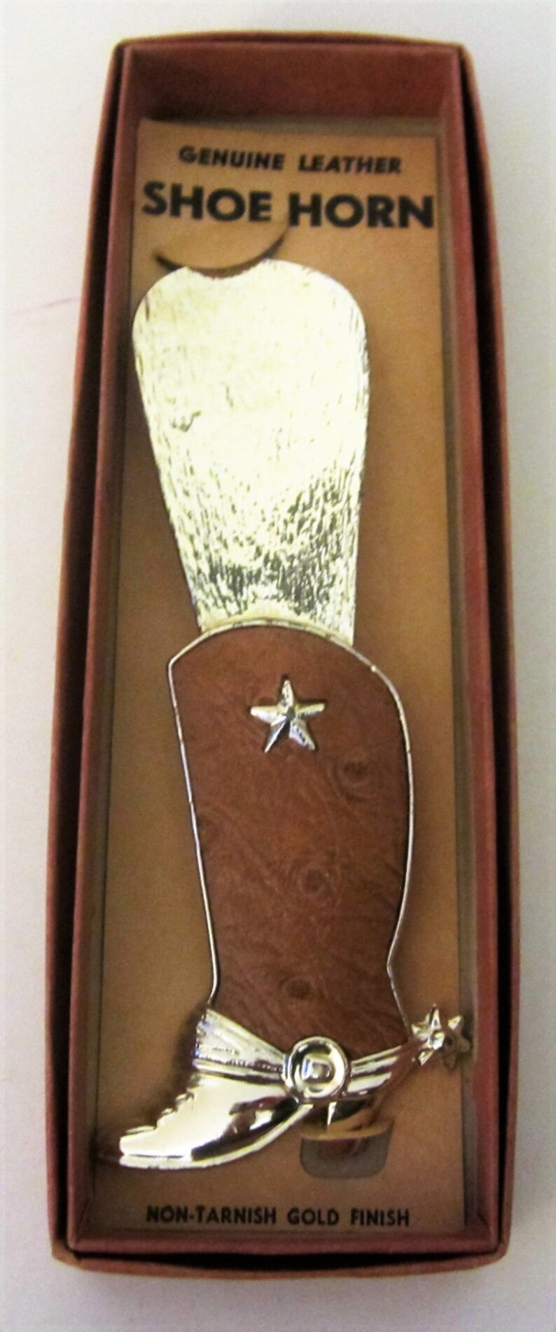Vintage Gold Tone Woman Lady Shoe Horn Unique Design Genuine - Etsy
